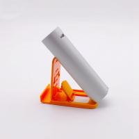 China Custom CNC Machined Aluminum Tube Alkali Sand Anodized with Etching LOGO 6063 for sale
