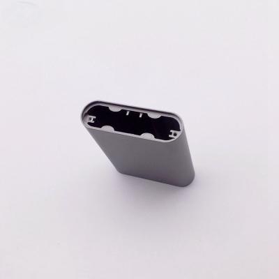 China Grey Anodized Aluminum CNC Machining Parts Φ199×14.5mm Extrusion Enclosures with Tapping for sale