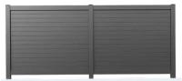 China Powder Coating 6063 Aluminum Garden Privacy Fence Panels 80-100% Blockage for Outdoor Landscaping for sale