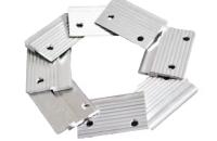 China Aluminum Extrusion Z Clip Wall Mount System 6063 T5 1m to 3m for Interior Panels for sale