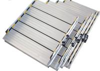 China Portable Folding Aluminum Wheelchair Ramp 300kg Capacity for Cargo Mini Van for sale