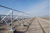 China Extruded Aluminum Solar Panel Frame 6063 T5 for Ground Mounting System 10m Length for sale