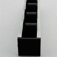China Custom Aluminum Flow Roller Track 4m with 34mm Flange Wheels for Conveyor Systems for sale