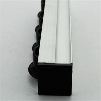 China Custom Aluminum Flow Roller Track 4m with 34mm Flange Wheels for Conveyor Systems for sale