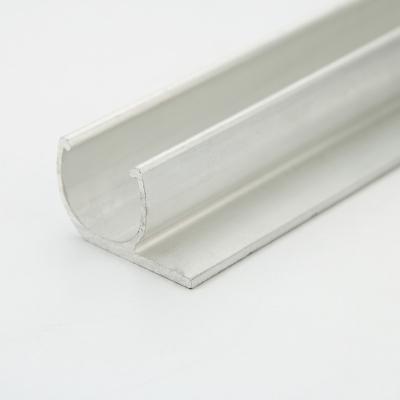China Custom Aluminum Extrusion Tube Pipe 0.67 KG/M Silver Color OEM Fabrication for sale