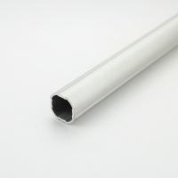 China Aluminum Alloy Pipe 6063 Extrusion Profile Mill Finish Round Tube 0.37kg per Meter for sale