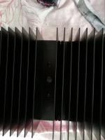 China CNC Machined Aluminum Heat Sink 120x110x35mm Akzo Nobel Powder Coating for Truck Lamp for sale