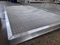 China Industrial HVAC Construction Air Purifier Aluminum Frame Metal Mesh Pre-Filter Washable 600x600mm for sale
