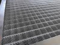China Industrial HVAC Construction Air Purifier Aluminum Frame Metal Mesh Pre-Filter Washable 600x600mm for sale