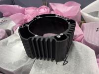 China Custom 6063 Aluminum Heat Sink Extrusion Profile OEM CNC Machining Anodized Industrial Heatsink Manufacturer for sale