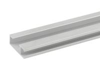 China Custom Silver Anodized Aluminum Extrusion Profile for Gallery Museum Art Display with 6063-T5 / 6061-T6 Alloy for sale