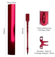 China Customizable Corrosion Resistance Foil Surfboard Surfing Hydrofoil /Hydrofoil Base Multi-Purpose Water Sports Equipment/lightweight, corrosion-resistant vertical pole for sale