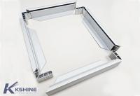 China Custom 6063-T5 Anodized Aluminum Solar Panel Frame Extrusion for Photovoltaic PV Modules, Rooftop and Solar Farm Applications for sale