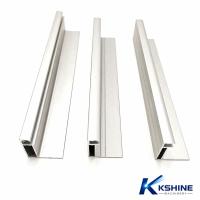 China Custom 6063-T5 Anodized Aluminum Solar Panel Frame Extrusion for Photovoltaic PV Modules, Rooftop and Solar Farm Applications for sale