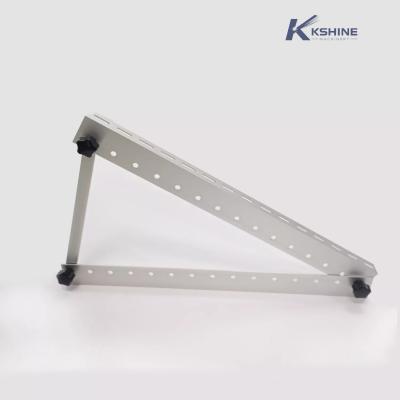 China Custom AL6005-T5 Adjustable Aluminum Solar Panel Triangle Mounting Bracket for Flat Roof, Ground and Photovoltaic PV Systems for sale