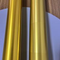 China 6082, 6061 seamless aluminum alloy shock absorber tubing, suitable for motorcycle shock absorber arms, offering bending and cutting services, with anodized surface treatment for sale