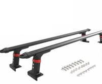 China Aluminum Off Road Roof Rack Platform for SUV & 4x4 - Low Profile Modular Roof Cargo Rack with T-Slot Channels, Powder Coated Finish, for Awning, Recovery Boards & Roof Top Tent for sale