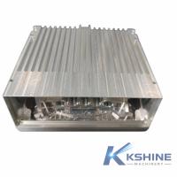 China Custom 6061-T6 CNC Machined Aluminum LiDAR Sensor Housing for AGV, Autonomous Robots, Industrial Automation and Smart Navigation Systems for sale