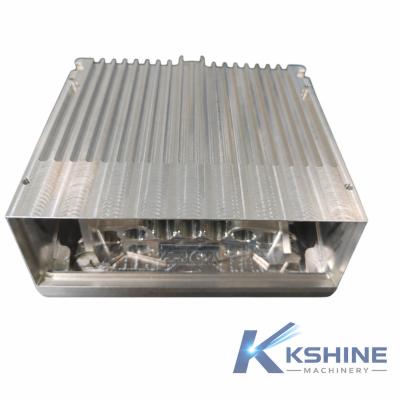 China Custom 6061-T6 CNC Machined Aluminum LiDAR Sensor Housing for AGV, Autonomous Robots, Industrial Automation and Smart Navigation Systems for sale