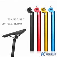 China Custom 6061-T6 / 7075-T6 Aluminum Bicycle Seatpost Tubes with CNC Machined Saddle Clamp Interfaces for OEM MTB, Road and E-Bike for sale