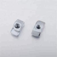 China 40 Series 10 Zinc Plated Steel T Slot Nuts M4 M5 M6 M8 Hammer Nut Long Life for sale
