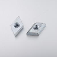 China M4 M5 M6 Zinc Rhombus T Slot Nuts for Aluminum Profile 8 Sliding Nut for sale