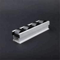 China Industrial T Slot Aluminum Extrusion Roller Track Sliding Flow Rack for Storage System for sale
