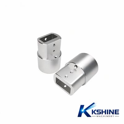 China Custom 6061-T6 Aluminum Automotive Sensor Housing and Threaded Adapter CNC Machined Components for Pressure, Temperature and Engine Management Systems for sale