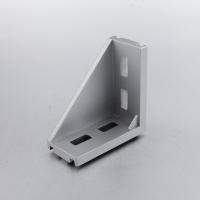 China Aluminum Right Angle T Slot Corner Bracket 30x60 with Plastic Cap for Industrial Machinery for sale