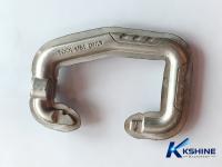 China Custom 7075 Aluminum Carabiner Body Blanks with CNC Machined Gate Pivot and Locking Interfaces for OEM Climbing and Safety Hardware Manufacturing for sale