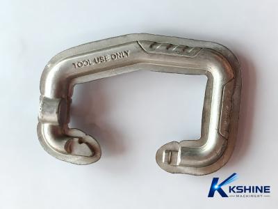 China Custom 7075 Aluminum Carabiner Body Blanks with CNC Machined Gate Pivot and Locking Interfaces for OEM Climbing and Safety Hardware Manufacturing for sale