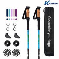 China Custom 6061-T6 / 7075-T6 Aluminum Trekking Pole Tubes for OEM Telescopic Hiking, Walking and Outdoor Support Poles with Locking and Grip Interfaces for sale