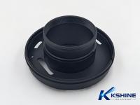 China Custom CNC Machined Aluminum Camera Housing and Security Camera Enclosure with Dome Cover for CCTV Surveillance Systems for sale