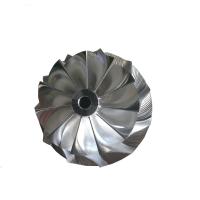 China GTX3582 Turbo Billet Compressor Wheel 82.36mm x 62.45mm for GTX35 OE Turbo - 5-Axis CNC Machined Aluminum for sale