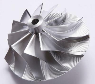 China GTX3582 Turbo Billet Compressor Wheel 82.36mm x 62.45mm for GTX35 OE Turbo - 5-Axis CNC Machined Aluminum for sale