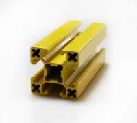 China Powder Coated 4080 V Slot T Slot Aluminum Extrusion 6063 T6 Price Per Kilo for sale