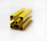 China Powder Coated 4080 V Slot T Slot Aluminum Extrusion 6063 T6 Price Per Kilo for sale