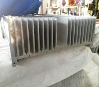 China 6061 T6 Rectangular Aluminum Heat Sink Extrusion for CNC Equipment 20x Fin Aspect Ratio for sale