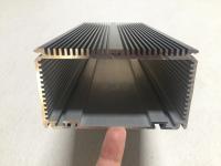 China Large Diameter Aluminum Heat Sink Profiles 0.8-5.0mm Thickness with 6000 Series Alloy for Industrial Applications for sale