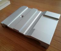 China OEM Aluminum Extrusion CNC Machined Parts 6063 T5 Matt Anodized Deburred for sale