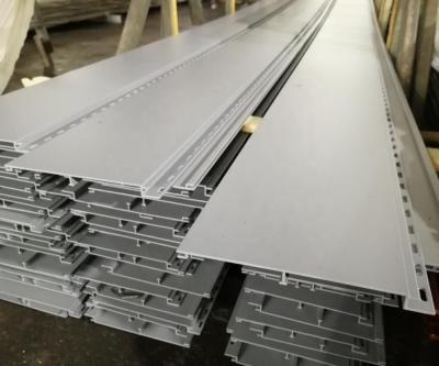 China Sand Matt Powder Coating Aluminum Extrusion Profiles 0.8-5.0mm Thickness 3-6m Length for Aluminum Plank for sale