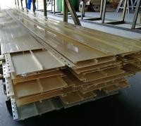 China Wood Color Aluminum Plank & Decking Extruded Profiles 0.8-5.0mm Thickness with 150,000 Tons Annual Capacity for sale