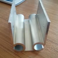 China Silver U Shape Tent Keder Aluminium Industrial Profile with CNC Machining - 6.5 Meter Length, ±0.1mm Tolerance for sale