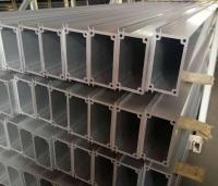 China 6000 Series Anodized Aluminum Industrial Profile for Tent Pipe 6063 T5 6m for sale
