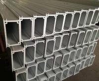 China 100×48mm Clear Anodized Aluminum Extrusion Tent Profile with 45-Degree Cutting | 6063T5 Alloy 0.8-5.0mm Thickness for sale
