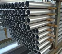 China Silver Anodized Aluminum Round Tube 6063 T5 for Fence Profile 6m Length for sale