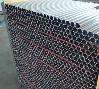 China Silver Anodized Aluminum Round Tube 6063 T5 for Fence Profile 6m Length for sale