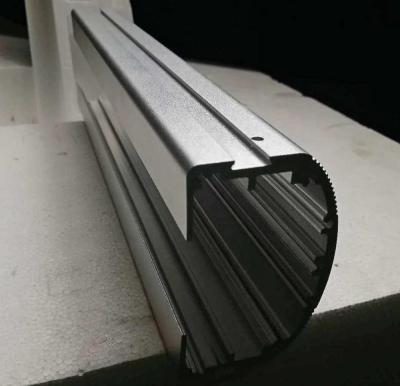 China Bright Silver Anodized 6063 T5 Aluminum Extrusion Enclosure With CNC Drilling for sale