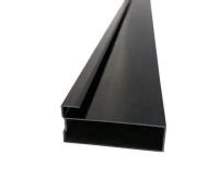 China Sandblasted Aluminum Extrusion Profiles with Machining Holes 6063 T5 Custom CNC for sale