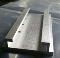 China Sandblasted Aluminum Extrusion Profiles with Machining Holes 6063 T5 Custom CNC for sale